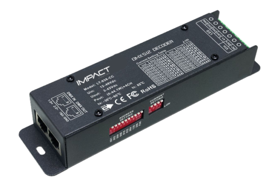 Advanced-Pro RS232 RGB-W Serial LED Controller - Impact Lighting Inc